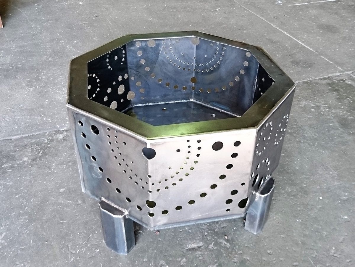 Octagon Fire Pit | Oz Box Australia