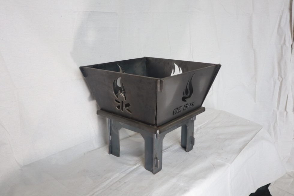 Camping Flat Pack Fire Pits | Oz Box Australia